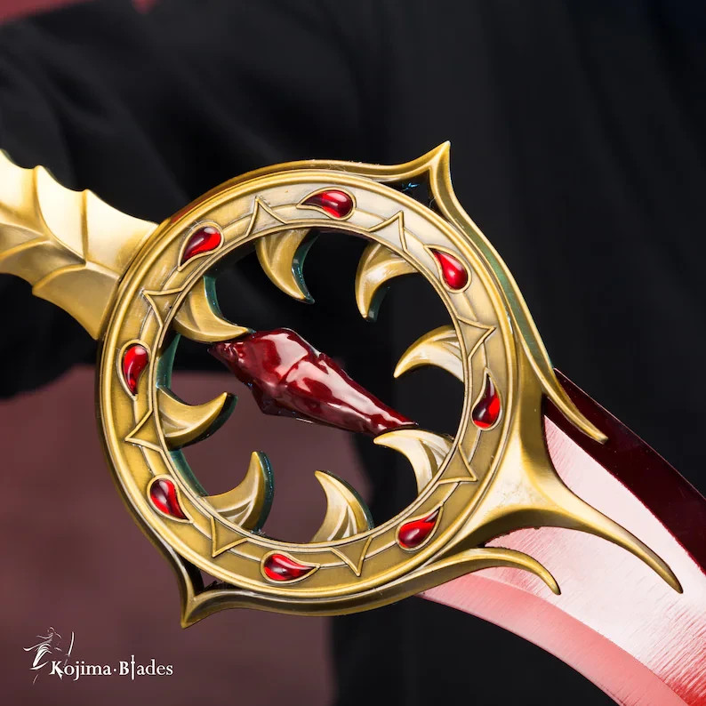 Orin's Bloodthirst Dagger - Life-Size Full Metal Replica, Baldur's Gate ...