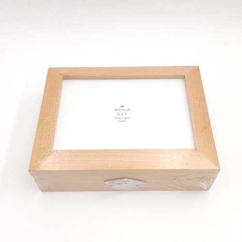Hallmark Keepsake Box 5x7 Photo Frame Top Unfinished Wood Jewelry ...