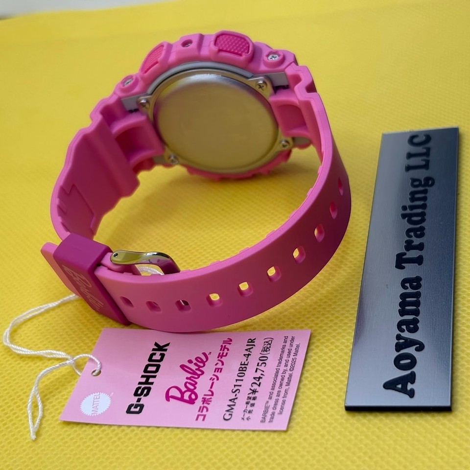 CASIO G-SHOCK Barbie model GMA-S110BE-4AJR Pink Unisex Watch New ...