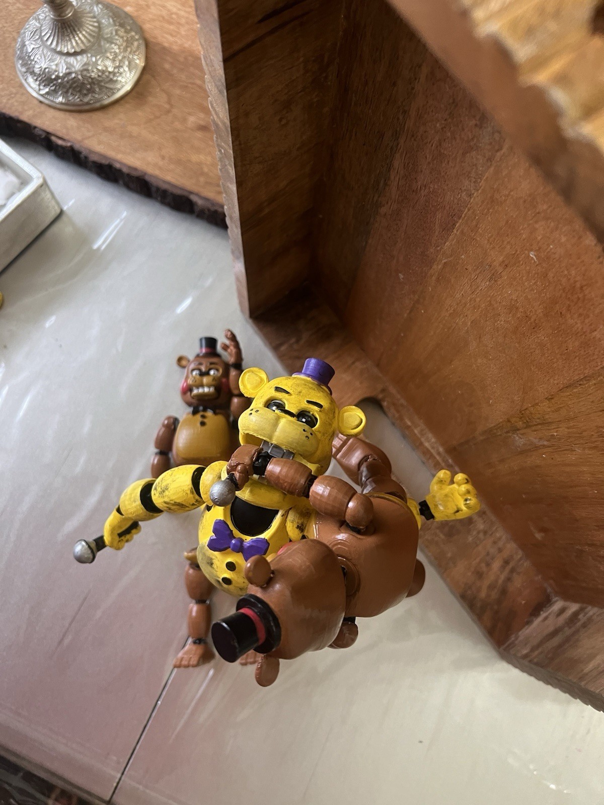 3d Printed Fredbear Fnaf Figure Commission For Jen | eBay