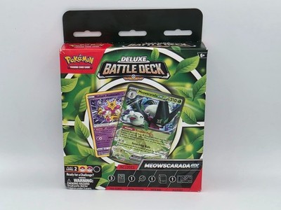 Pokémon TCG Meowscarada ex Deluxe Battle Deck – Ready to Play 60 Card ...