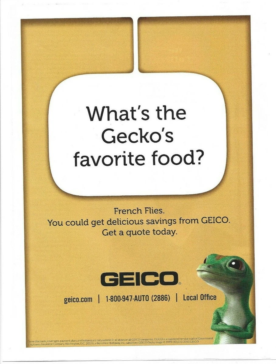 Geico Gecko Ads