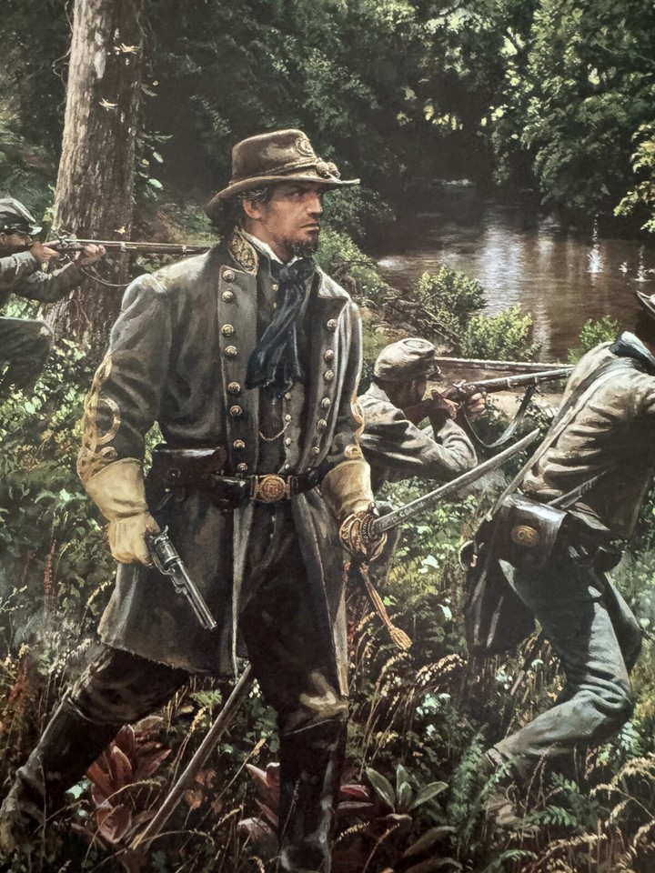 John Paul Strain Civil War Print - Burnside Bridge -#587 Or #229 COA | eBay