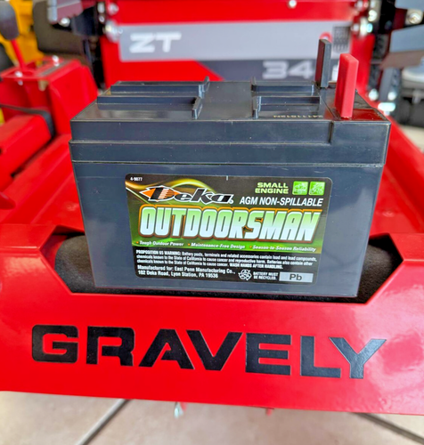 Ariens Gravely 04738800 12V 12A 190CCA Battery OEM Apex Ikon Zoom Pro ...