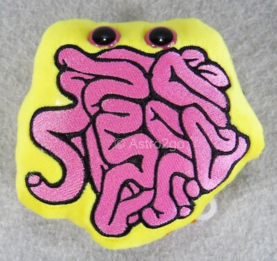 GIANT MICROBES-SMALL INTESTINE-Stuffed Plush Digestion Guts Bowel Villi ...