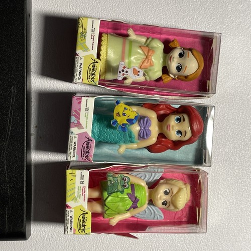 Disney Store Mini Brands 5 Mystery Ball Set Of 3 ANIMATORS ARIEL ANNA ...