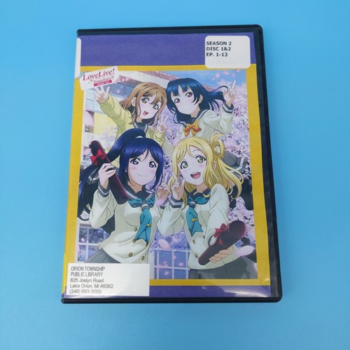 Funimation Love Live Sunshine School Idol Project Season 2 DVD rare! | eBay