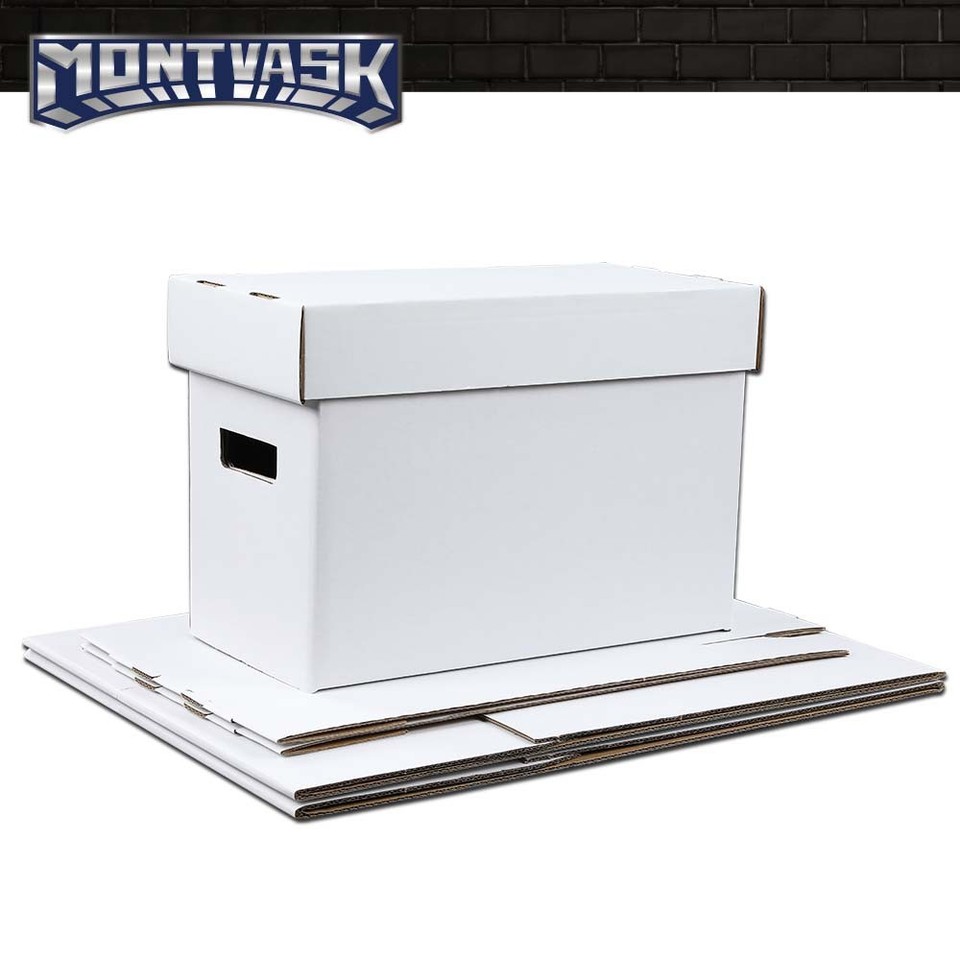 Comic Book Storage Boxes Short Holds 150-175 Stackable Archival ...