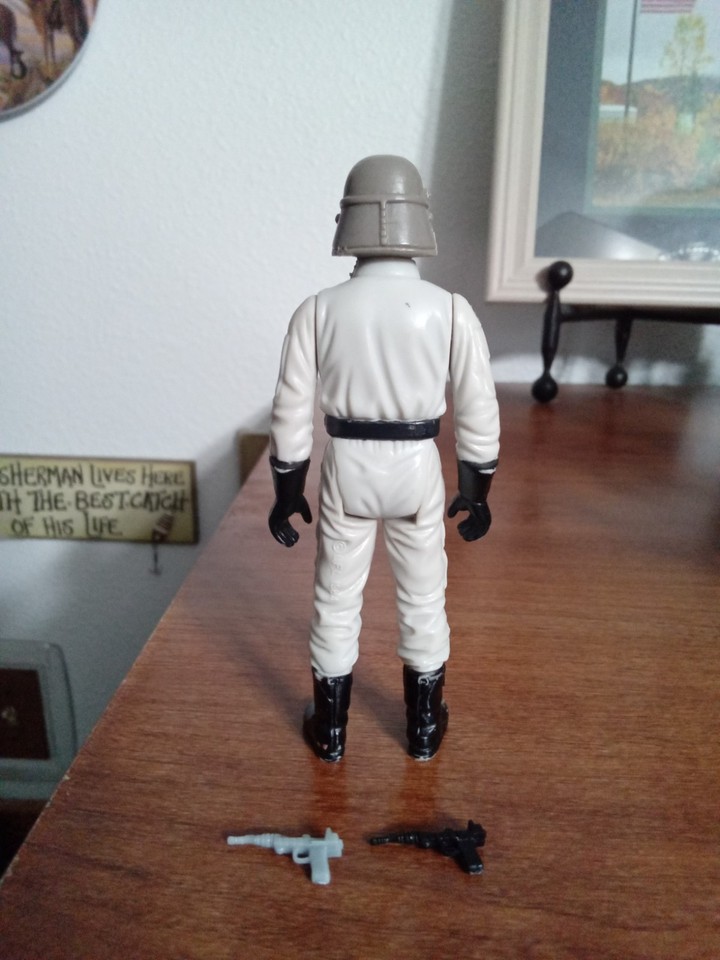 Vintage Star Wars 1984 AT-ST Driver Figure Complete NO COO UNITOY ...