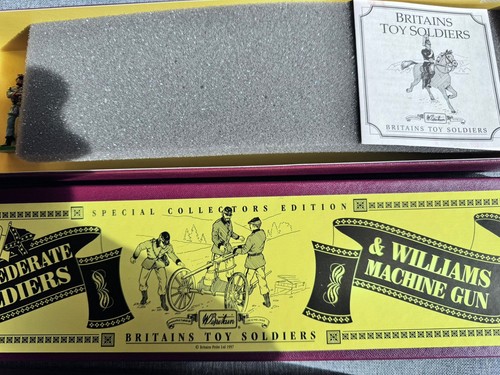 Britains: Boxed Set 8833 - Confederate Williams Machine Gun, ACW. New ...