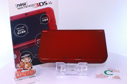 New Nintendo 3DS LL XL Metallic Red [Rank :C] W/Box | eBay