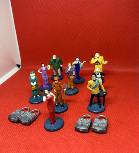 CLUE DVD BOARD GAME SUSPECT PAWNS **COMPLETE SET** | eBay UK