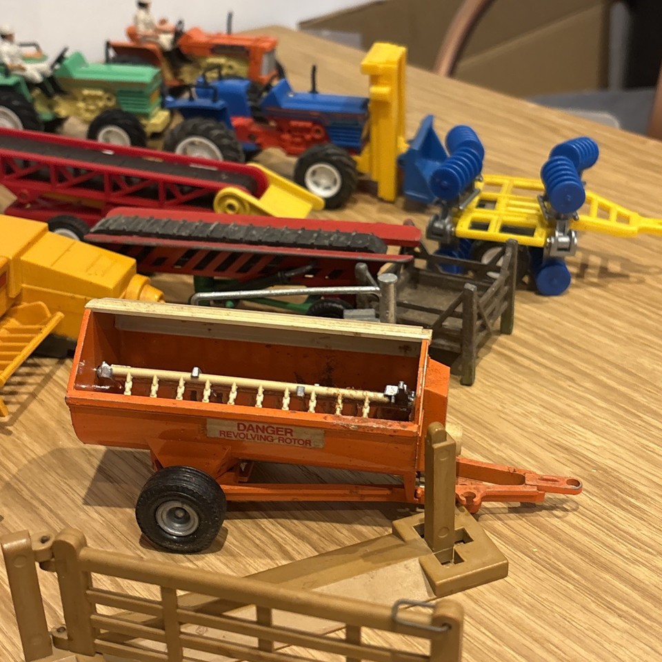 19 Britains Farm Toys Job Lot Vintage Bundle Mixed lot Vintage Vehicles ...