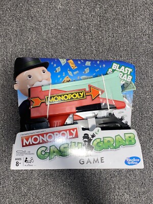 Monopoly Cash Grab Game • Hasbro Gaming • Monopoly Money Shooter ...