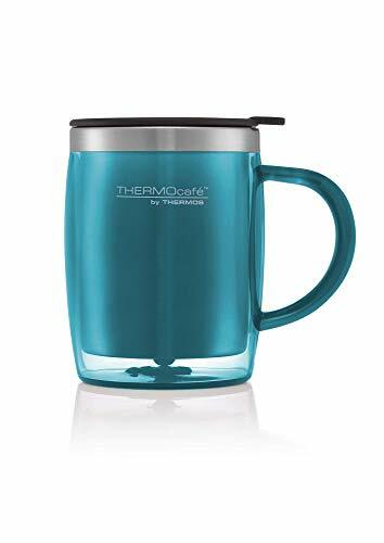 Thermos ThermoCaf Translucent Desk Mug, Lagoon, 450 ml | eBay