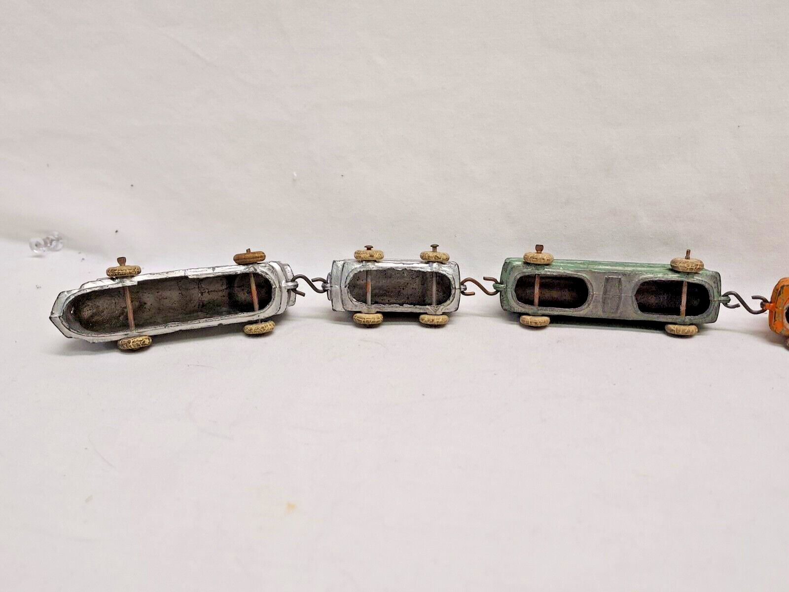 VINTAGE 1930'S BARCLAY FREIGHT TRAIN/COMPLETE/SLUSH MOLD/R7-R8/G -VG ...