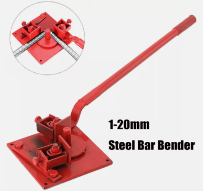 Manual Steel Bar Bender Rebar Bender Portable Construction Building ...