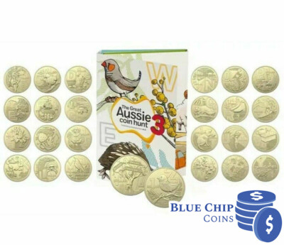 2022 Great Aussie Coin Hunt Series 3 III 26 Coin UNC Coin in Folder ...