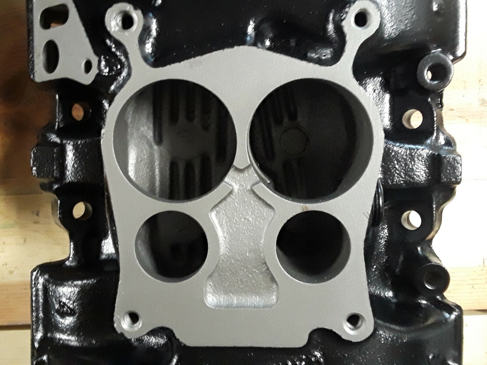 Marine OMC Mercruiser SBC 12 Bolt Intake manifold 14057055 5.0 5.7 350 ...