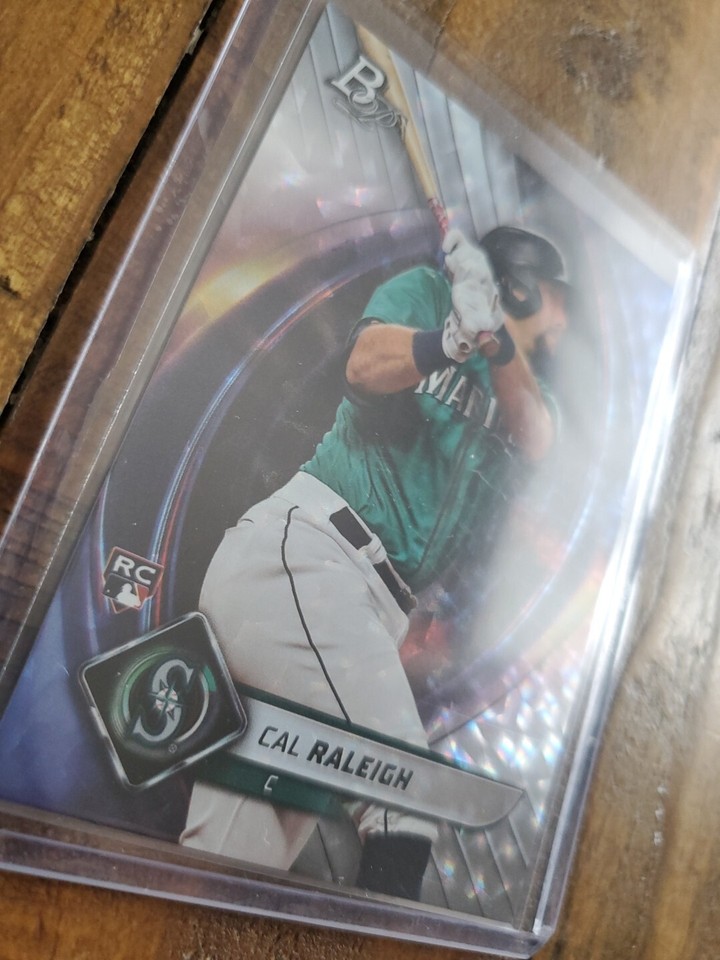 2022 BOWMAN PLATINUM ICE FOIL CAL RALEIGH #83 ROOKIE JT48 | eBay