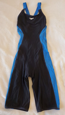 Speedo 28 Swimsuit Triathlon Kneeskin Swimming Tri Suit Racing Running ...