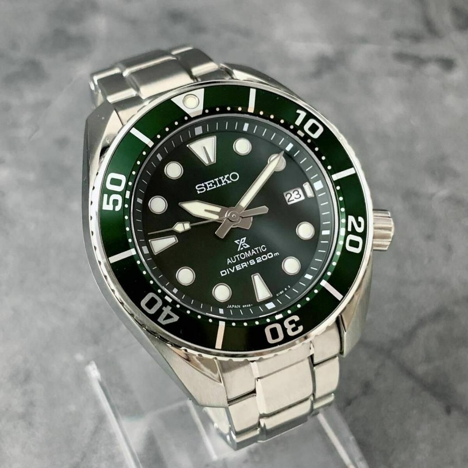 Seiko Prospex Scuba Divers Genuine Solar-Powered Men's Watch Dial Color ...