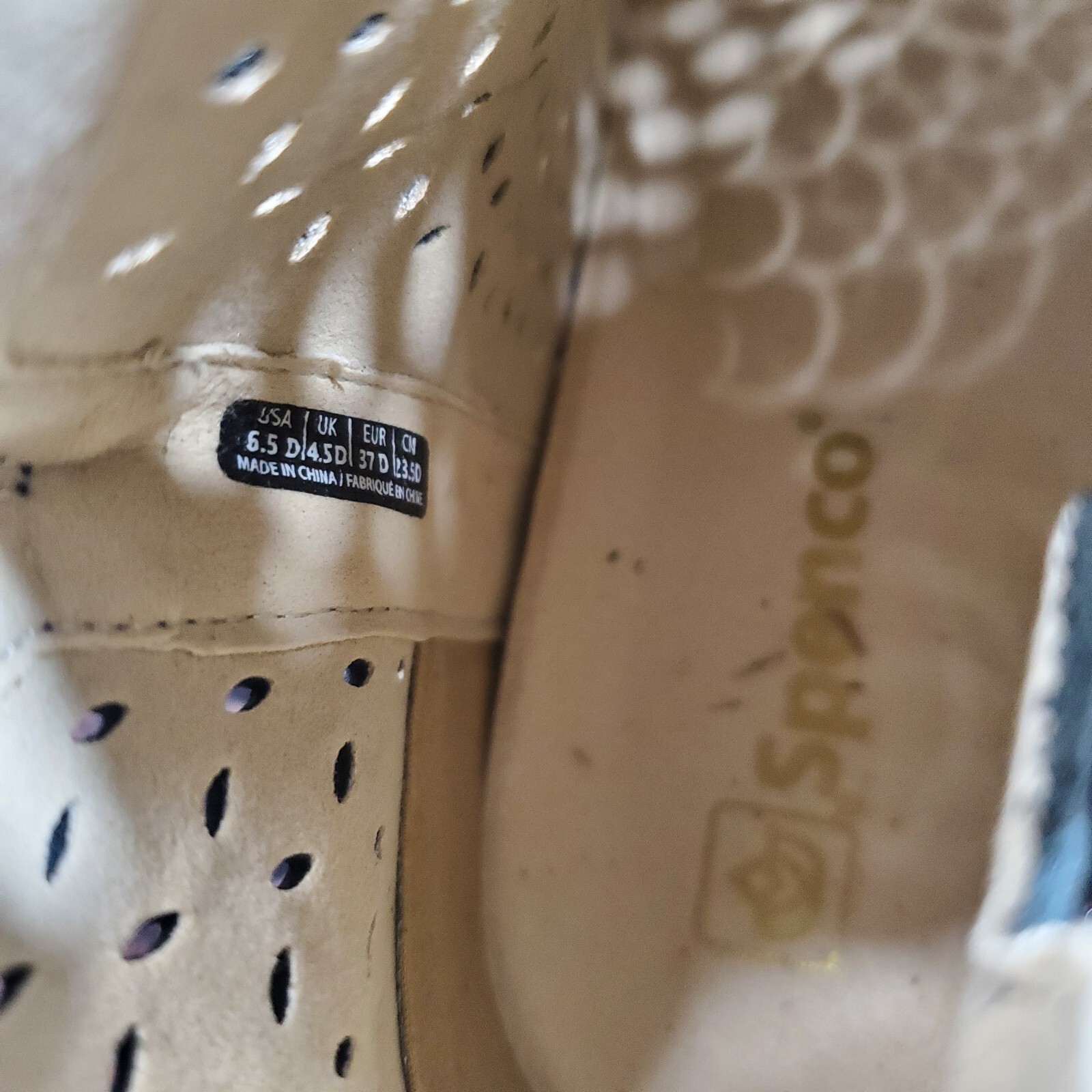 Spenco Priscilla Boots 6.5D Women Black Perforated Le… - Gem