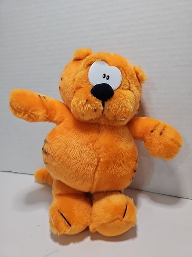 Nanco Vintage Heathcliff The Cat Plush 7.5” Cartoon Comics 1997 Orange ...
