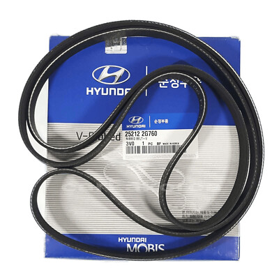 Genuine 252122G760 Serpentine Belt Fan Belt Fits Hyundai Kia | 25212 ...