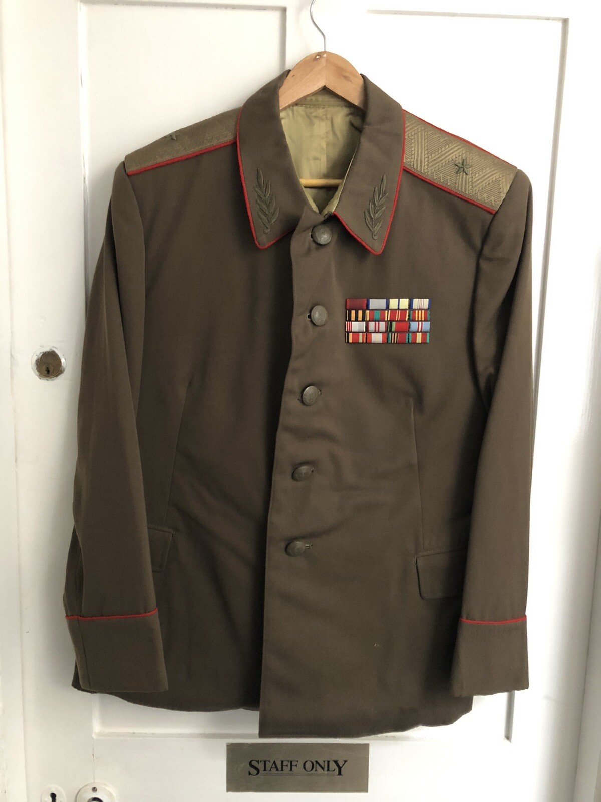 Russian Soviet 1 Star Tank Major General 1970s Field Uniform Jacket. | eBay