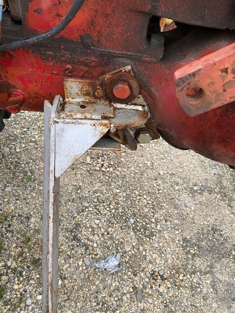 Farmall Cub IH Tractor homemade front step to get up on the tractor | eBay