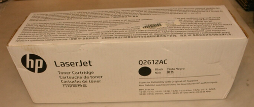 HP LASERJET TONER CARTRIDGE Q2612AC BLACK NOIR NEW/ EXPIRED 2020 | eBay