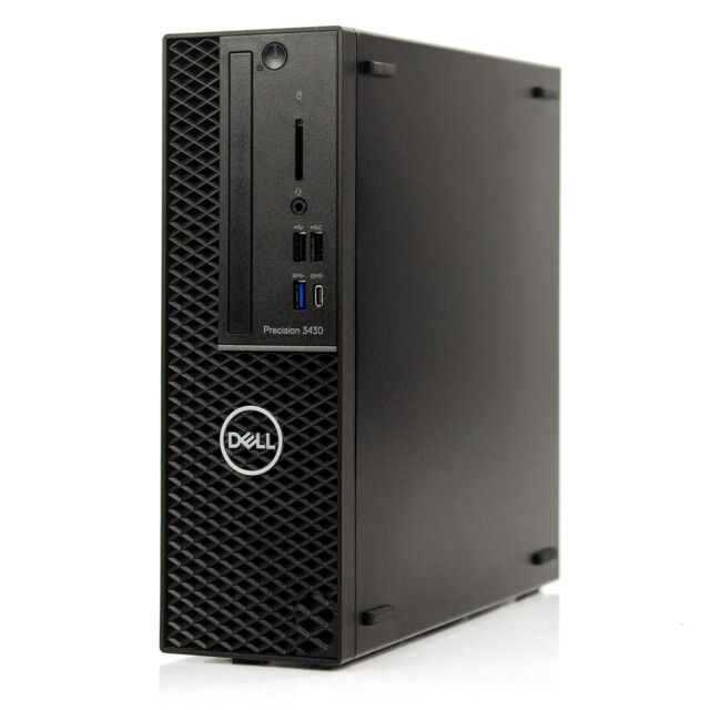 Dell Precision 3430 SFF Desktop (i3-8100 3.60GHz 8GB 256GB SSD Intel ...