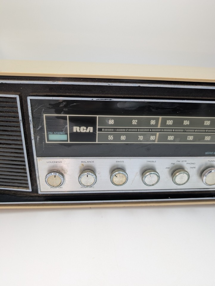 RCA RCL-70B MCM Am/Fm Solid State Stereo Table Radio 1960's Deco ...