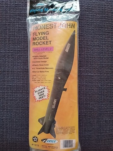 Estes 2446 Mini Honest John Model Rocket Kit | eBay