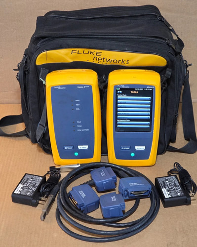 Fluke Networks DSX-5000 Versiv Versiv2 Cat6a Cable Analyzer DSX2 5000 ...