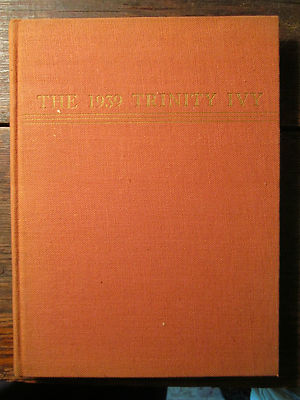 THE 1939 TRINITY IVY College Yearbook Hartford Connecticut | eBay
