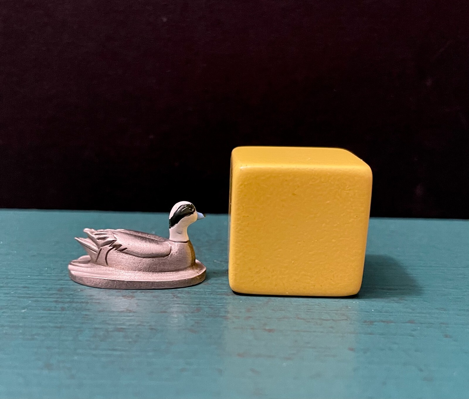 GS Lamb Pewter Blue Bill Ruddy Duck Bird Wildlife Audubon Diorama Mini ...