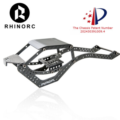RhinoRC W1 Chassis 317mm 1/10 Shafty Cralwer Rig RC Full Kit With Axles ...