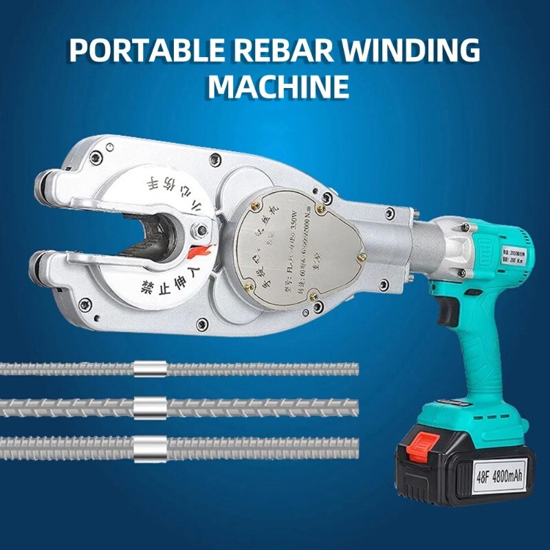 16-28mm Steel Bar Threading Machine Hydraulic Electric Wrench Thread ...