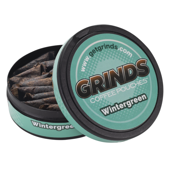 10 Cans Grinds Wintergreen Coffee Pouches Caffeine Chew No Tobacco ...