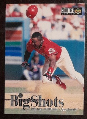 1997 Collector's Choice Brian Jordan Big Shots #3 Baseball Card | eBay