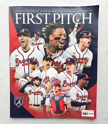 2024 Atlanta Braves Spring Training Game Day Program First Pitch | eBay