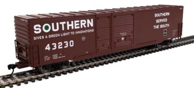 Walthers # 3238 60' PS Auto Parts Boxcar (10' and 6' doors)Southern ...