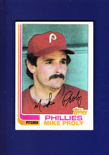 Mike Proly 1982 TOPPS MLB Baseball #183 (EXMT) Philadelphia Phillies | eBay