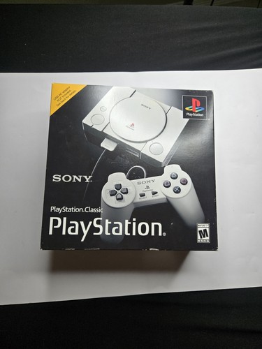Sony PlayStation 1 PS1 Mini Classic Gray Console Brand New Sealed In ...