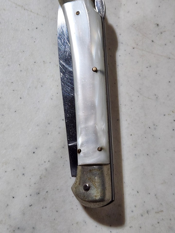 Vintage ROSTFREI Large Folding Knife w/Slide Lock | eBay