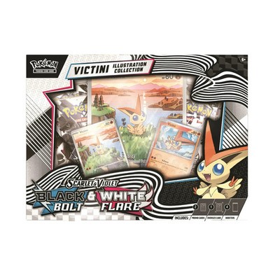 Pokemon Unova Victini Illustration Collection Box *Sealed* Scarlet ...