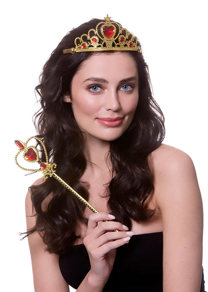 Crown King & Queen Crown Tiara Adults Medieval Royal Princess Fancy ...