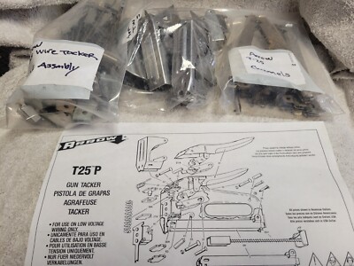 ARROW T25 P Gun Tacker Stapler Parts - You Choose By MPN - New Old ...